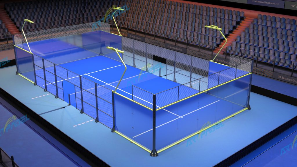New Panoramic Padel Court Design: POWER CUBE - Art Padel