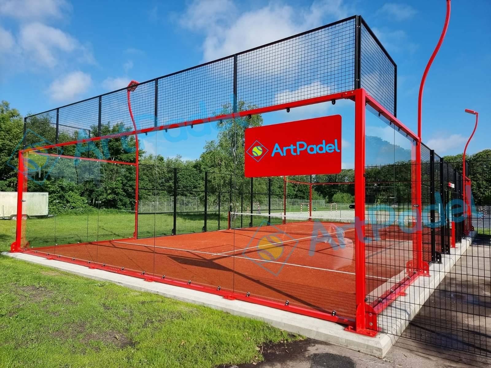 How Art Padel are Building Padel Courts - Art Padel